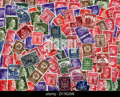 Used German Adolf Hitler stamps (see notes) in the RAF Manston History ...