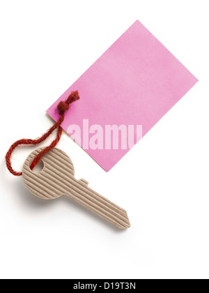 Keychain, white background Stock Photo - Alamy