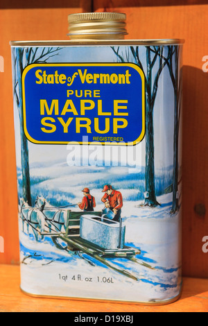 Famous Maple Syrup from Vermont Stock Photo - Alamy