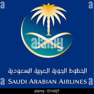 Saudi Arabian Airlines logo Stock Photo - Alamy