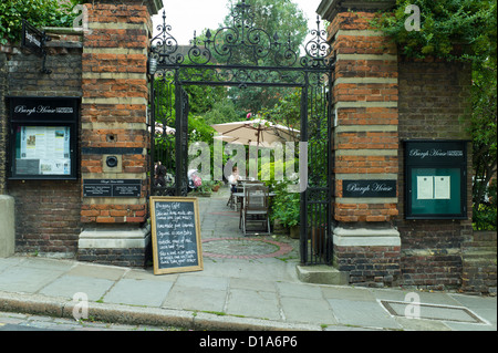 Burgh House and museum, Hampstead, London, England Stock Photo - Alamy