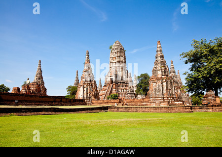 Wat chai wattanaram, Old temple temple in Ayutthaya Historical Park ...