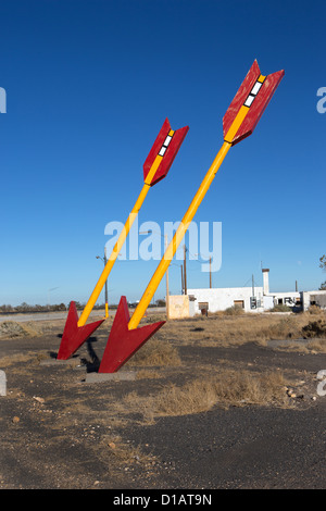 twin arrows Arizona USA Stock Photo - Alamy