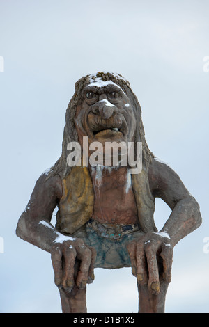 Typical fairy tale Troll at Mongstad, Norway Stock Photo - Alamy