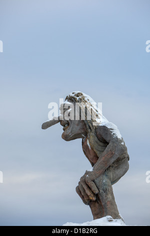 Typical fairy tale Troll at Mongstad, Norway Stock Photo - Alamy