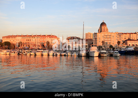 Port of the city of Saint-Raphael (Var, France Stock Photo - Alamy