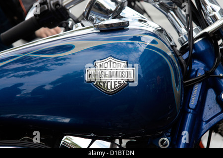 Berlin, Germany, Harley-Davidson on the Berlin Harley Days Stock Photo ...