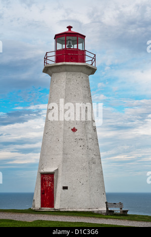 The lighthouse at Cape George, Nova Scotia. Canada Stock Photo - Alamy