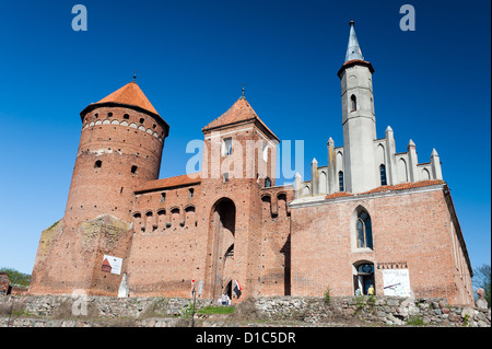 Teutonic castle in Reszel, Warmian-Masurian Voivodeship, Poland Stock ...