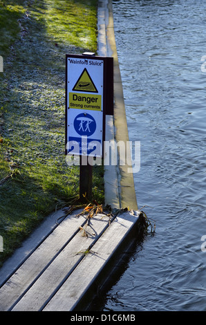 canoe portage point sign Stock Photo - Alamy