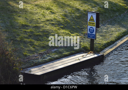 canoe portage point sign Stock Photo - Alamy