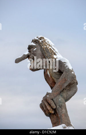 Typical fairy tale Troll at Mongstad, Norway Stock Photo - Alamy
