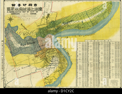 Shanghai, China - French and English Settlements Stock Photo - Alamy