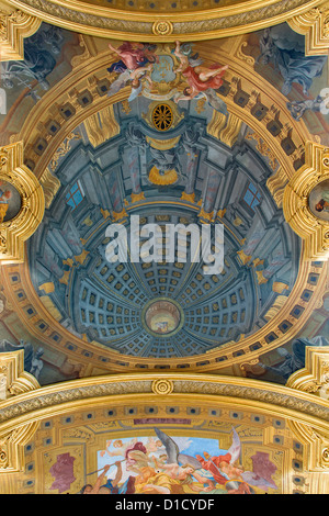 Vienna, Austria. Jesuit Church (Jesuitenkirche) interior, also known as ...