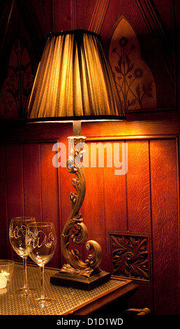 glasses of wine on the table Stock Photo - Alamy