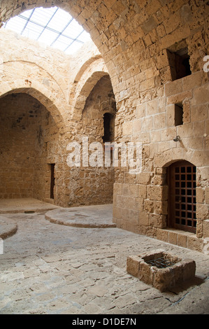 Interior Medieval Fort of Pafos Stock Photo - Alamy
