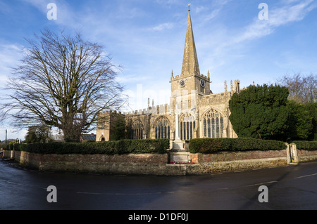 St Nicholas Parish Church Bromham Stock Photo - Alamy