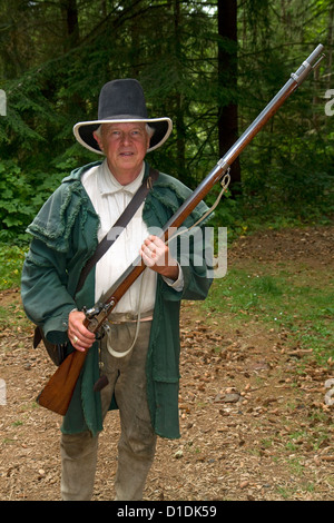 Musket demonstration at Fort Clatsop, Lewis and Clark National ...