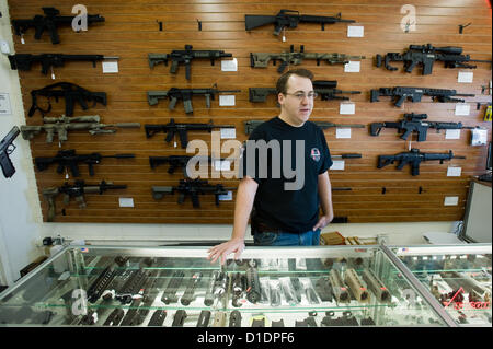 Jan. 13, 2011 - Tucson, Arizona, U.S - Frontier Gun Shop owner JIM ...