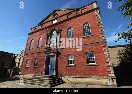 Square Chapel, Centre of the Arts, Halifax, with spire of former Square ...