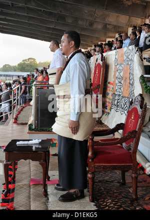 Crown Prince Tupouto'a Ulukalala of Tonga and Crown Princess ...