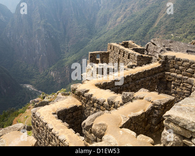 Stone walls at Machu Picchu, Peru Stock Photo - Alamy
