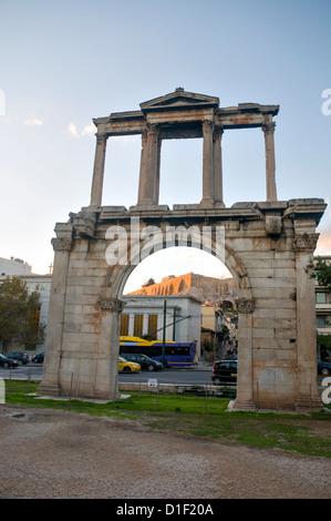 Greece, Athens, Hadrian's Triumphal Arch Stock Photo - Alamy