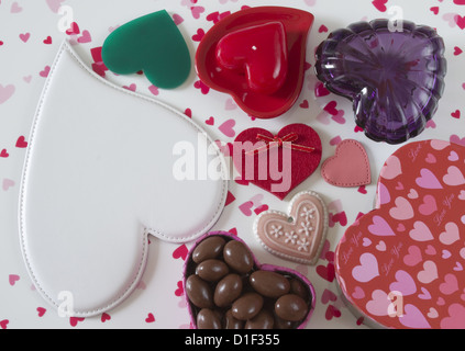 Many types of hearts Stock Photo - Alamy