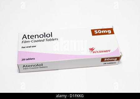 Beta blocker tablets Stock Photo - Alamy