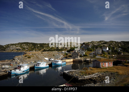 The harbour at Brigus, Newfoundland Stock Photo - Alamy