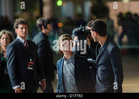 Actors Toby Irvine and Jeremy Irvinearrive for the screening of "Great ...