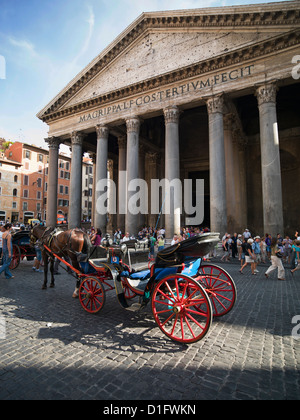 Side view of the Pantheon Rome Stock Photo - Alamy