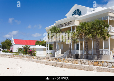 Grand Turk Island Cockburn Town Clock Tower Stock Photo - Alamy