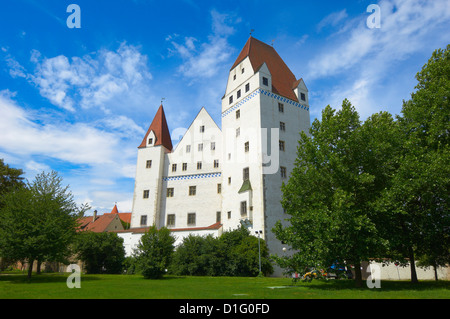 Ingolstadt, New Castle, Neues Schloss castle, Danube river, Upper ...