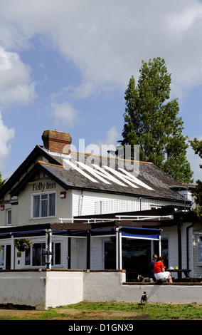 Folly Inn, Whippingham, IEast Cowes, Isle of Wight, UK, GB Stock Photo ...