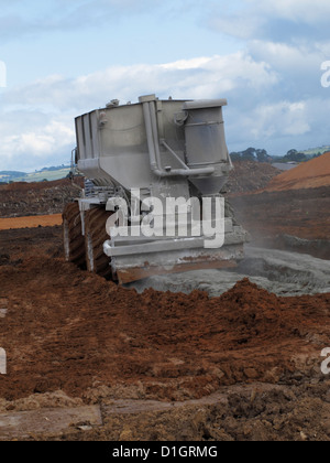 Lime cement stabilisation stabilization of soil earthworks remediation ...