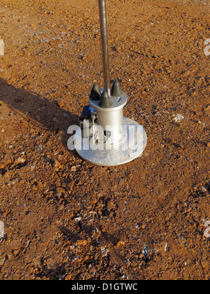 Dynamic Plate Bearing test apparatus on highway formation level road ...