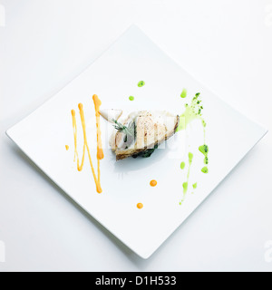 Steamed parrot Fish Stock Photo - Alamy