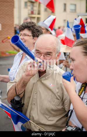 Acadian Day Tintamarre, Squatec, Quebec, Canada Stock Photo - Alamy