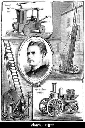 EYRE MASSEY SHAW (1830 - 1908), London firefighter Stock Photo - Alamy