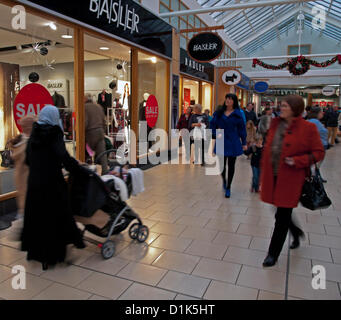 Interior of York Designer Outlet, York, North Yorkshire, England ...