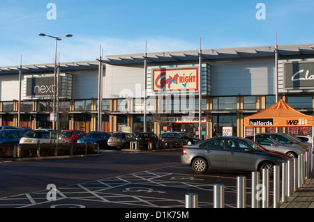 Next store, Leamington Shopping Park, Leamington Spa, UK Stock Photo ...
