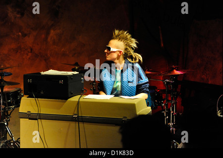 Joanna Duda - young female jazz piano player performing at a cellar ...