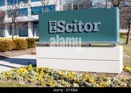The headquarters of defense contractor Scitor Stock Photo - Alamy