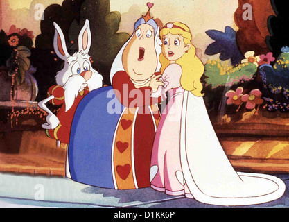 THE CARE BEARS ADVENTURE IN WONDERLAND, US poster art, 1987 Stock Photo ...