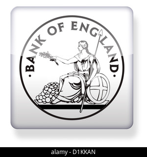 Bank of England logo as an app icon. Clipping path included Stock Photo ...