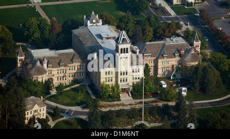 aerial photograph Utah State University, Logan, Utah Stock Photo - Alamy