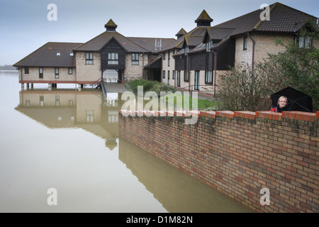 FLOOD IN ST IVES CAMBRIDGESHIRE Stock Photo - Alamy