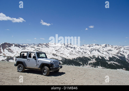 Engineer pass jeep tour goes to 12,500 ft elevation between Silverton ...