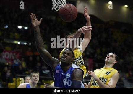 Gdynia, Poland 29th , December 2012 Polish basketball extraleague (TBL ...